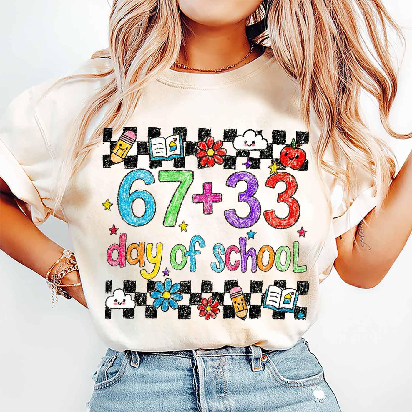 Preppy 100 Days of School PNG, Retro Happy 100th Day Design, Teacher ...