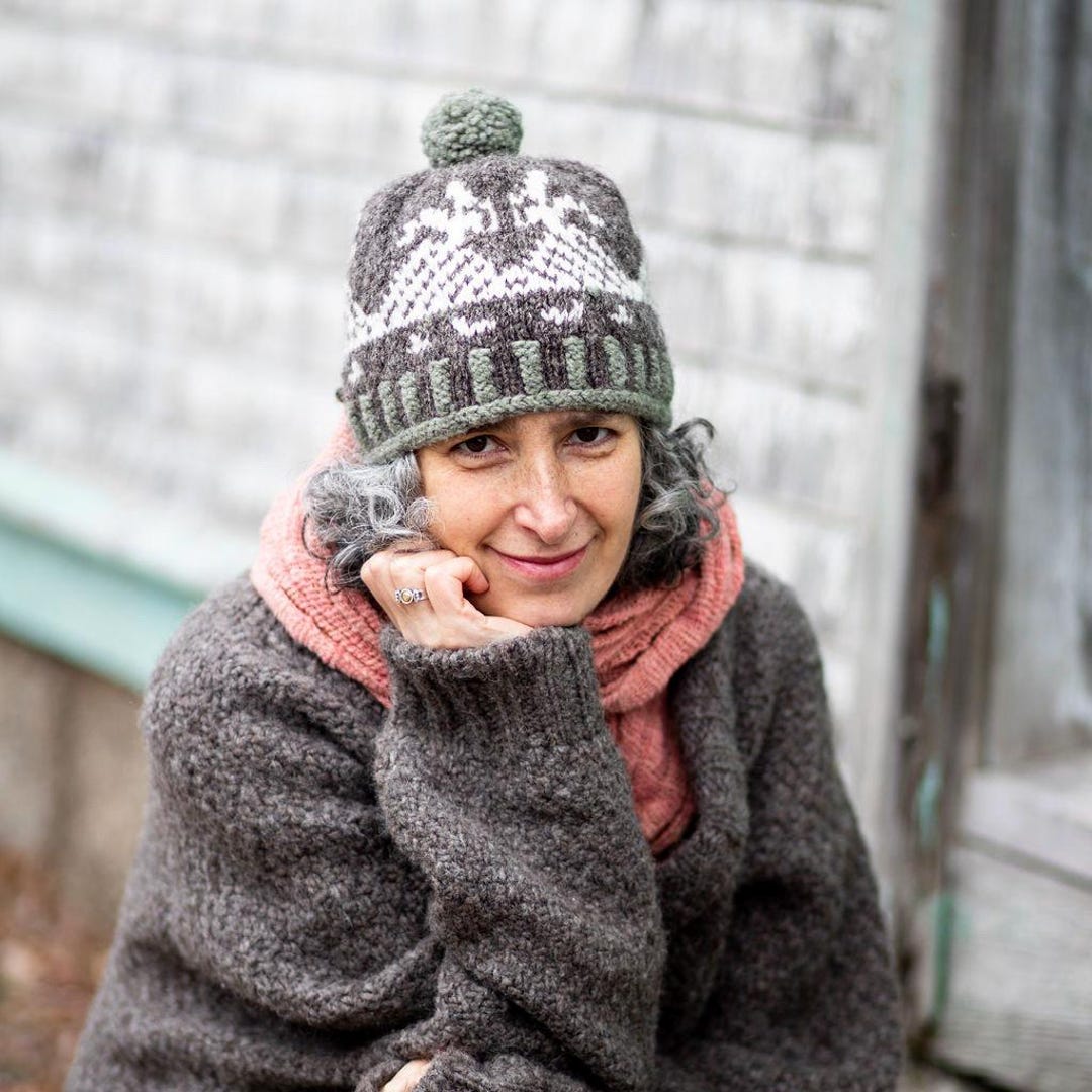 Knitting Pattern - Tuque Hat With Colour Work- Good Gossip Hat - Etsy