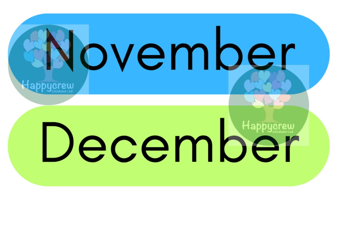 Printable Labels - Months of the Year - Labels - January to December - Etsy