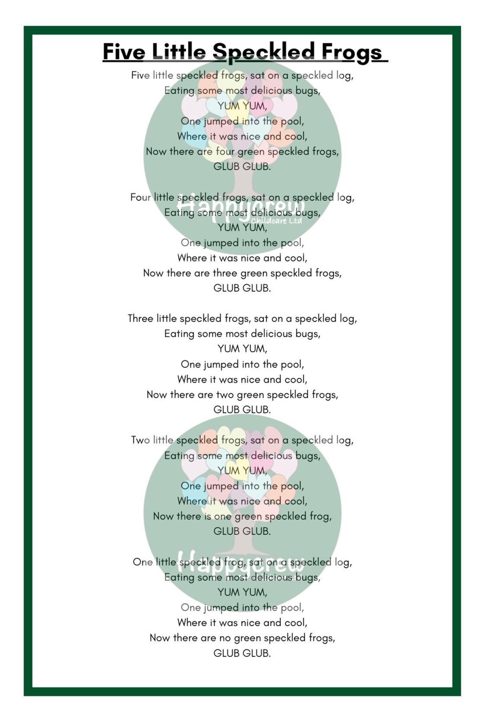 Nursery Rhyme Flash Cards - Early Years - Childcare - Learning ...