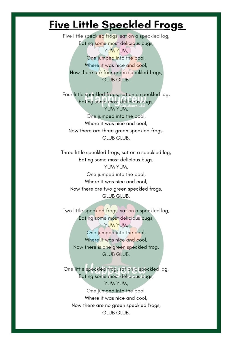 Nursery Rhyme Flash Cards - Early Years - Childcare - Learning ...