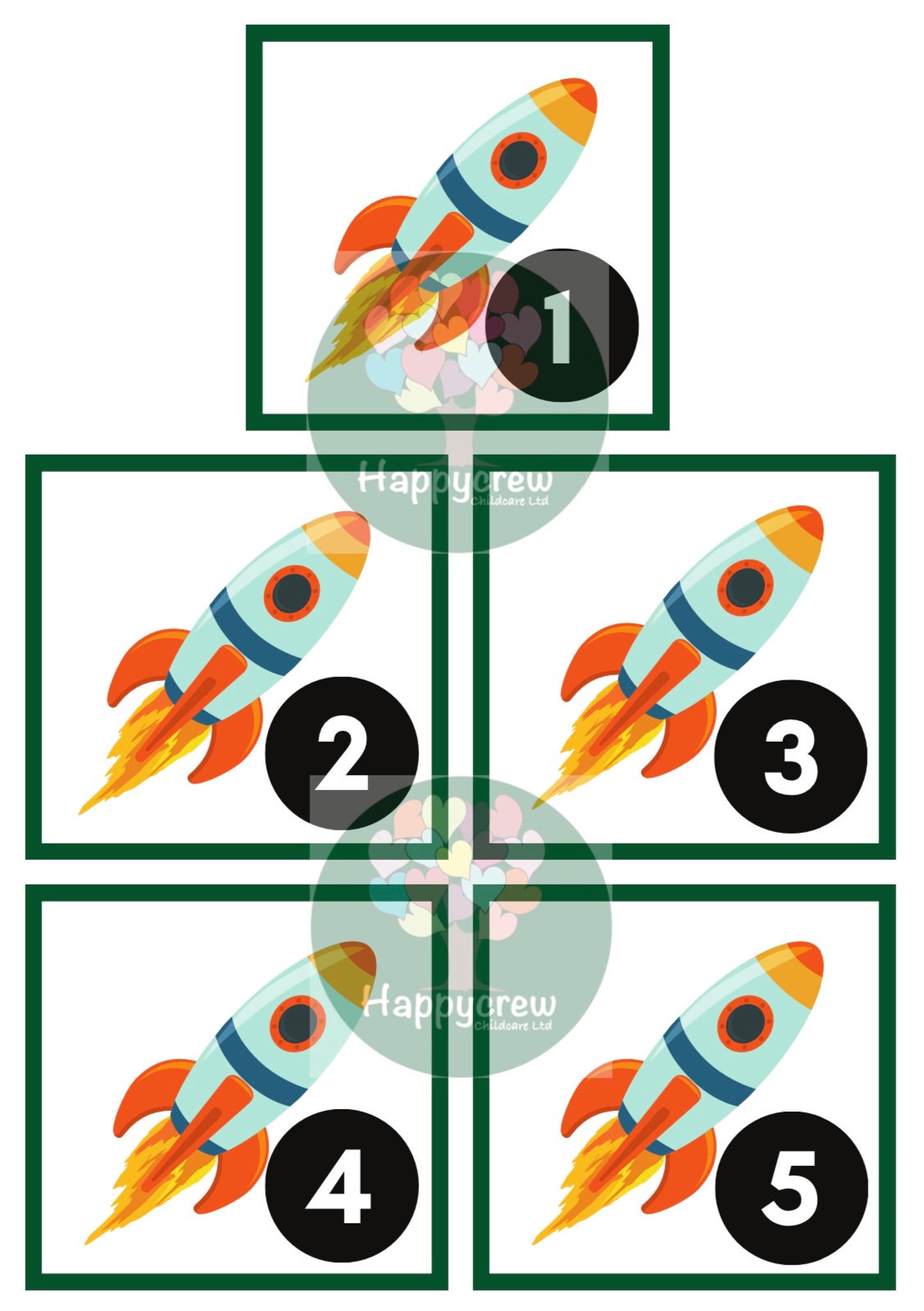 Nursery Rhyme Flash Cards - Early Years - Childcare - Learning ...