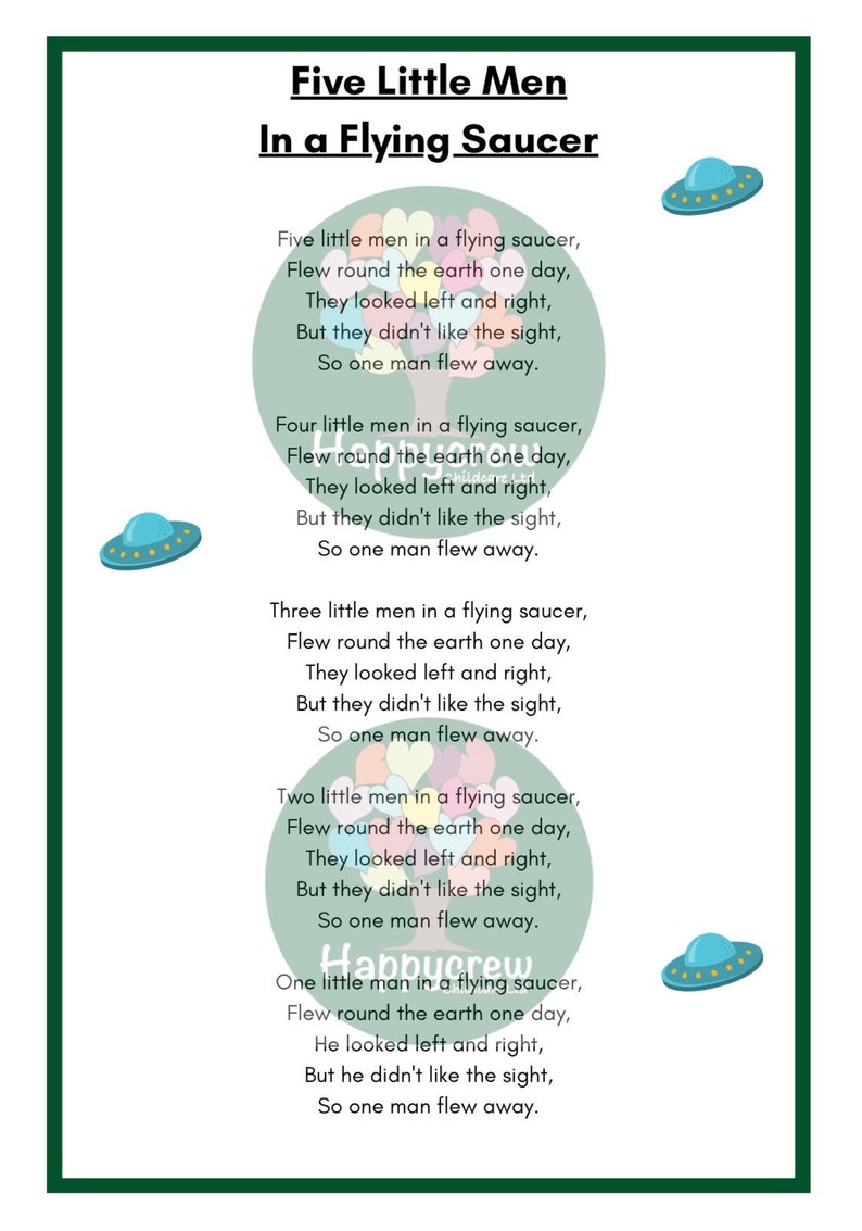 Nursery Rhyme Flash Cards - Early Years - Childcare - Learning ...