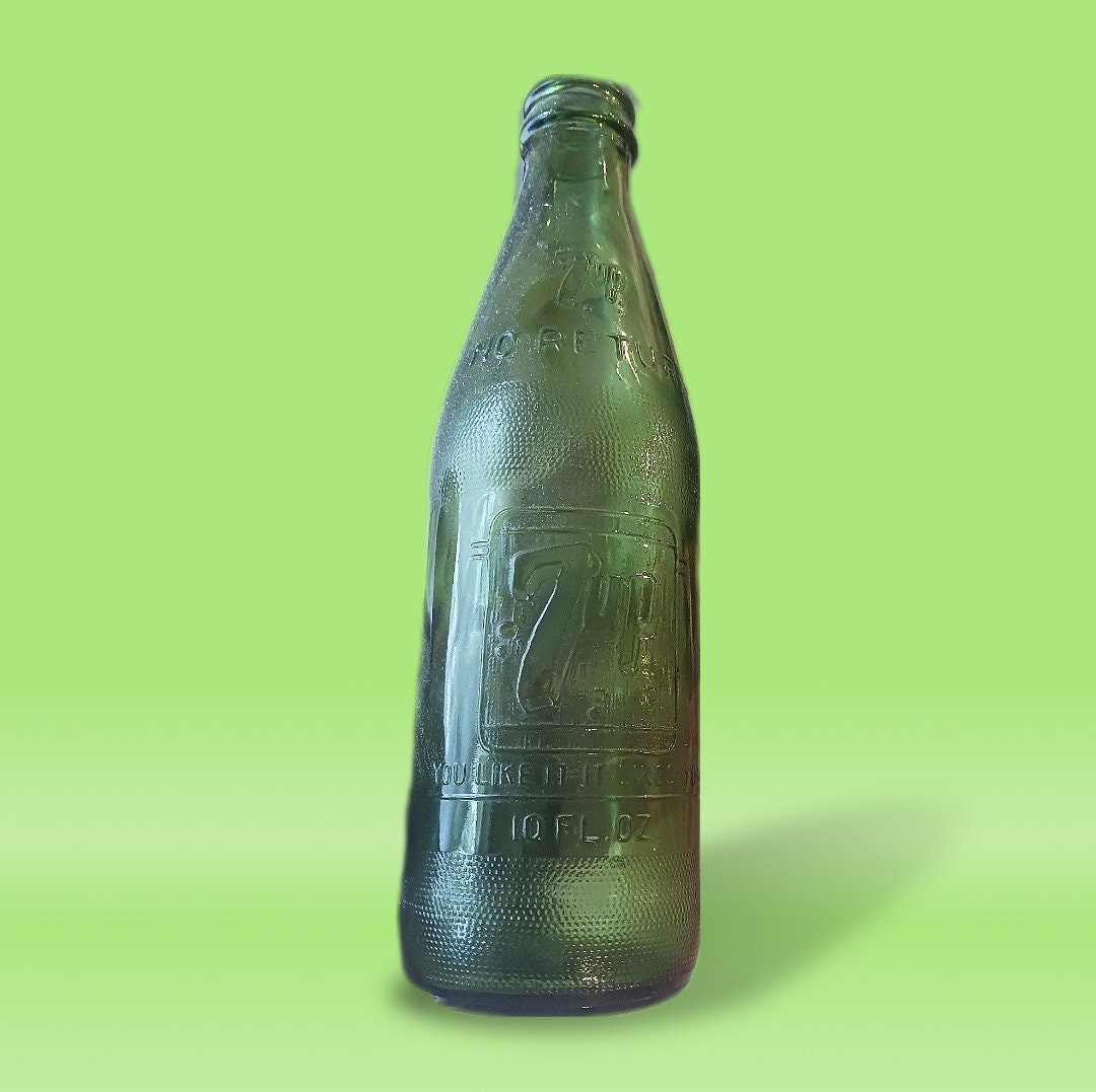 1967 7UP Glass Bottle - Etsy