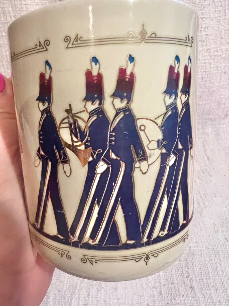 Vintage Hallmark Marching Band Coffee/tea Mug. Band in Uniform. Musical ...