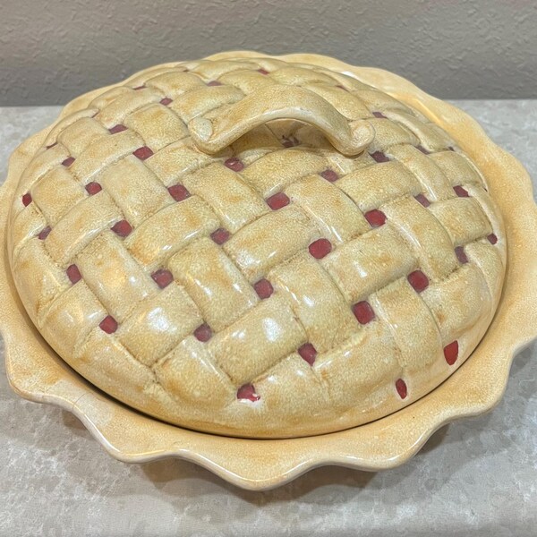 Handmade Pie Plate - Etsy
