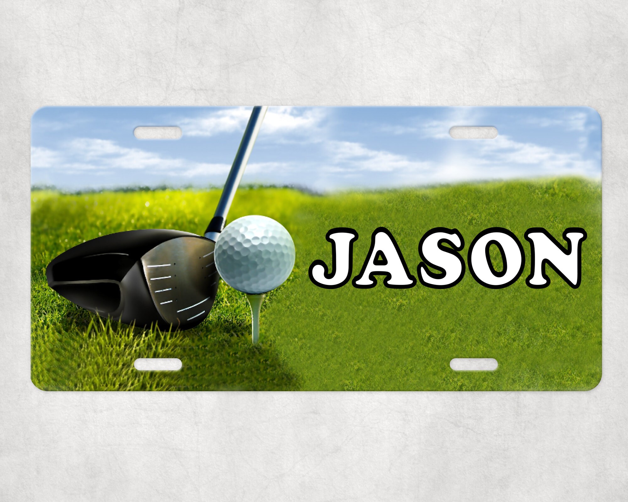 Golf Custom Text License Plates, Vanity Plate, Novelty Car Tag ...