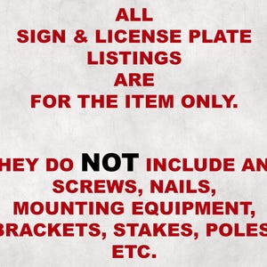 Your Custom Stop Sign Horizontal Metal Warning Sign, Personalized ...