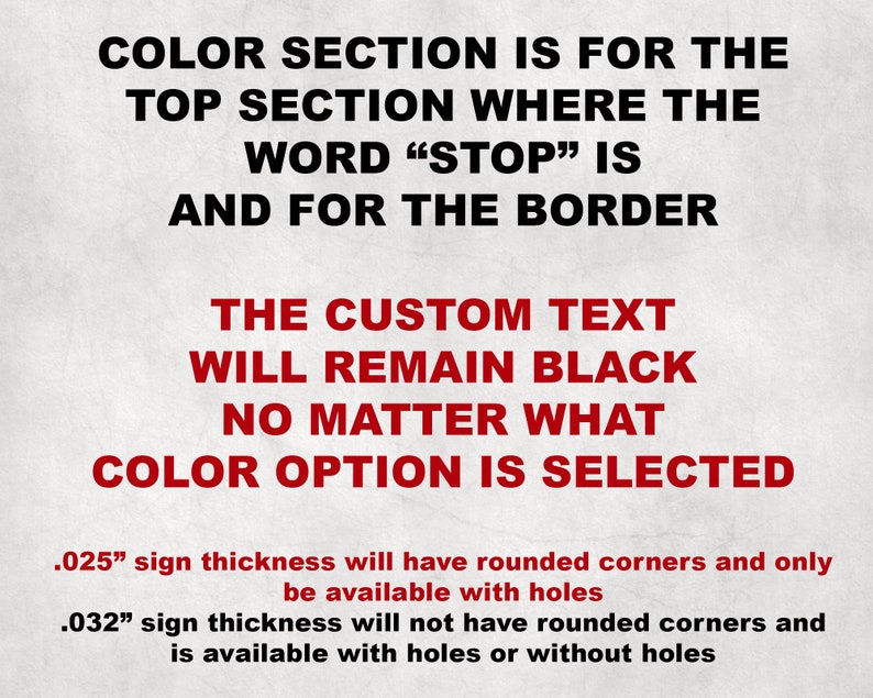 Your Custom Stop Sign Shape Metal Warning Sign 12x12, Personalized ...