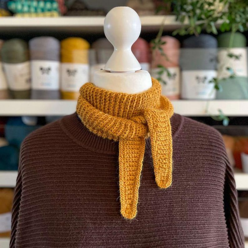 Sophie Scarf PDF Pattern - Etsy