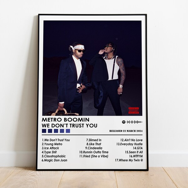 We Don T Trust You Poster - Etsy