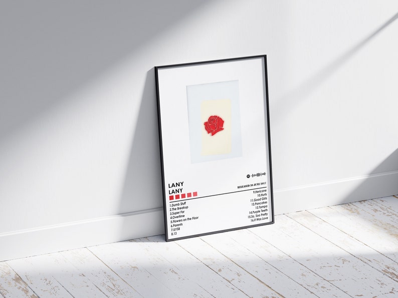 Lany Poster Print Lany Album Music Poster Album Cover Poster Wall Decor ...