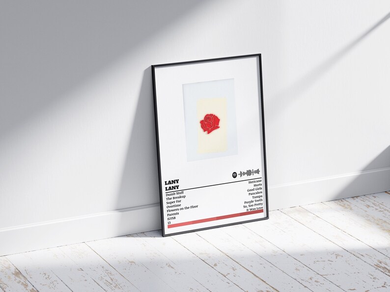 Lany Poster Print Lany Album Music Poster Album Cover Poster Wall Decor ...