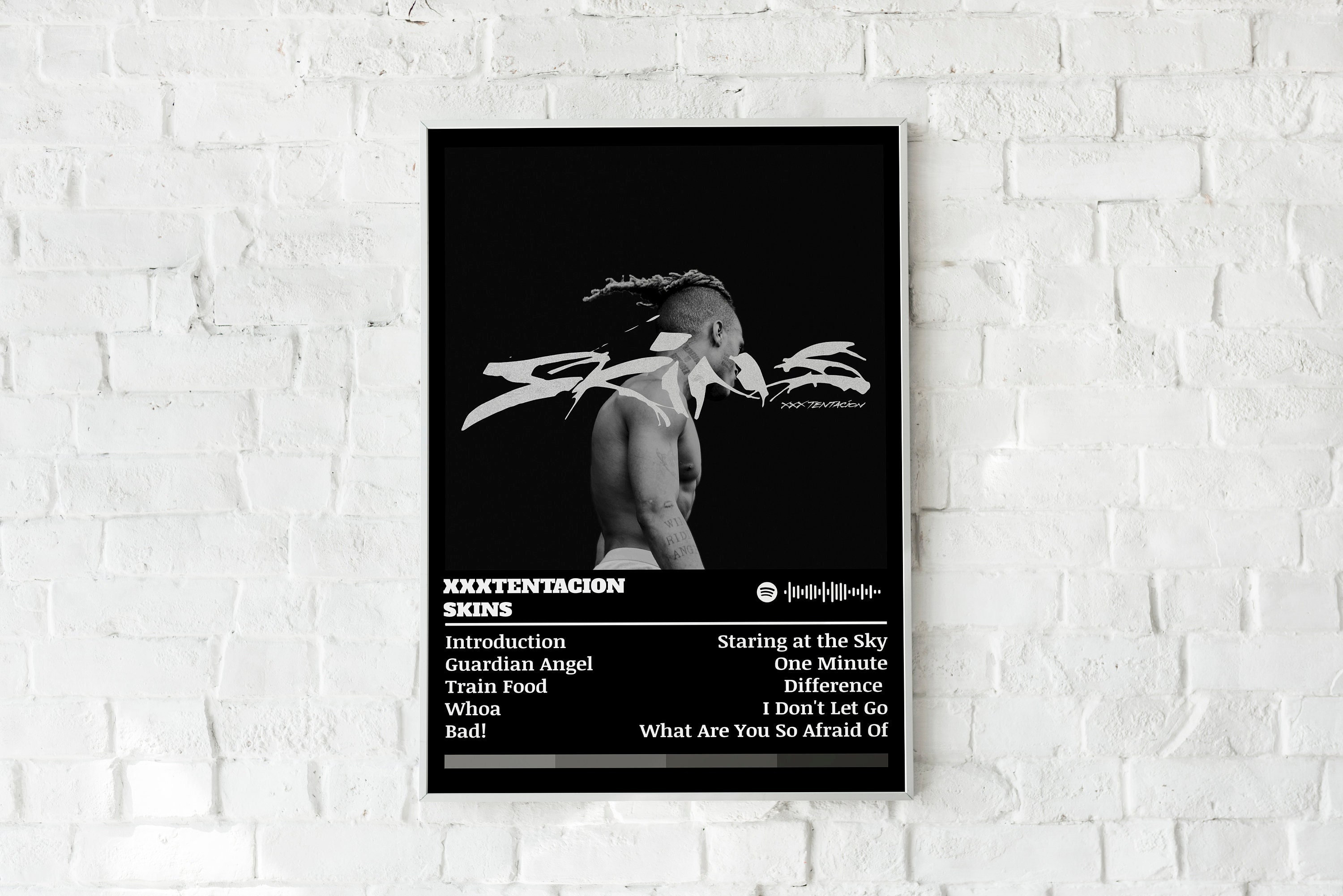XXXTENTACION Poster Print Skins Poster Music Poster Album Cover Poster ...