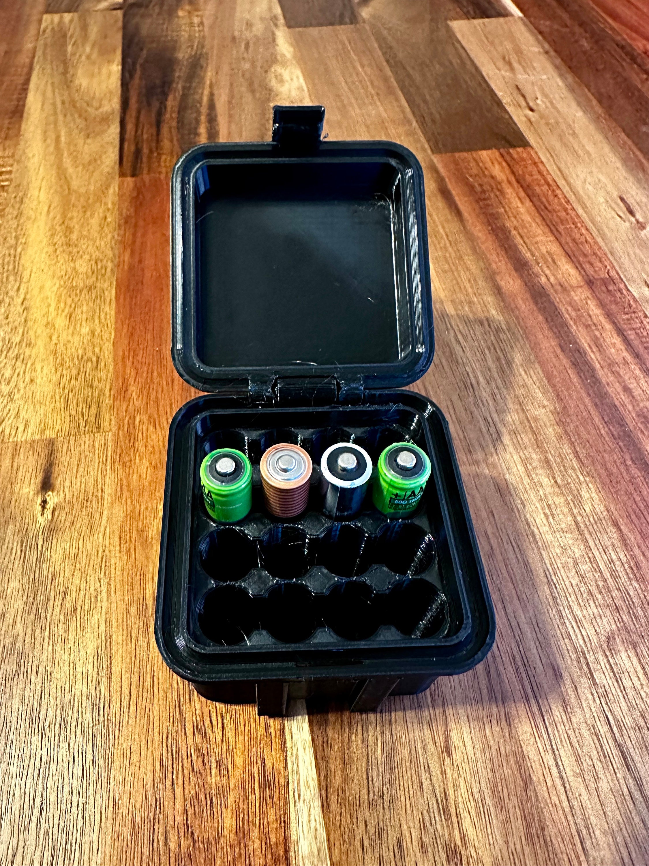 3D Printed AA/AAA Battery Box - Etsy