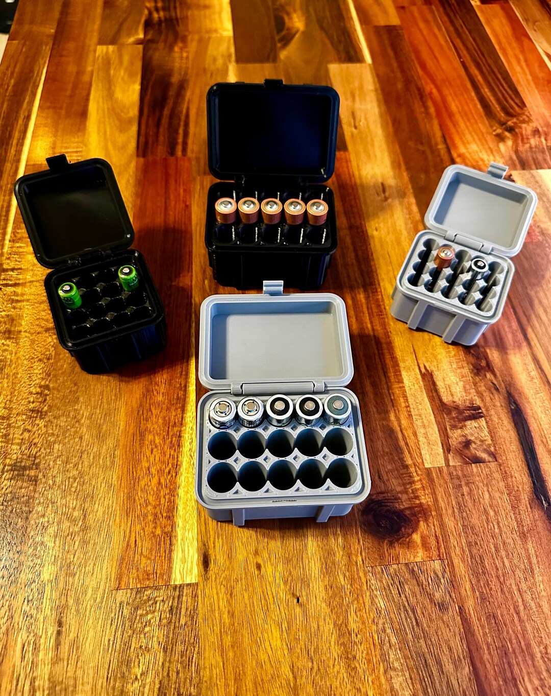 3D Printed AA/AAA Battery Box - Etsy