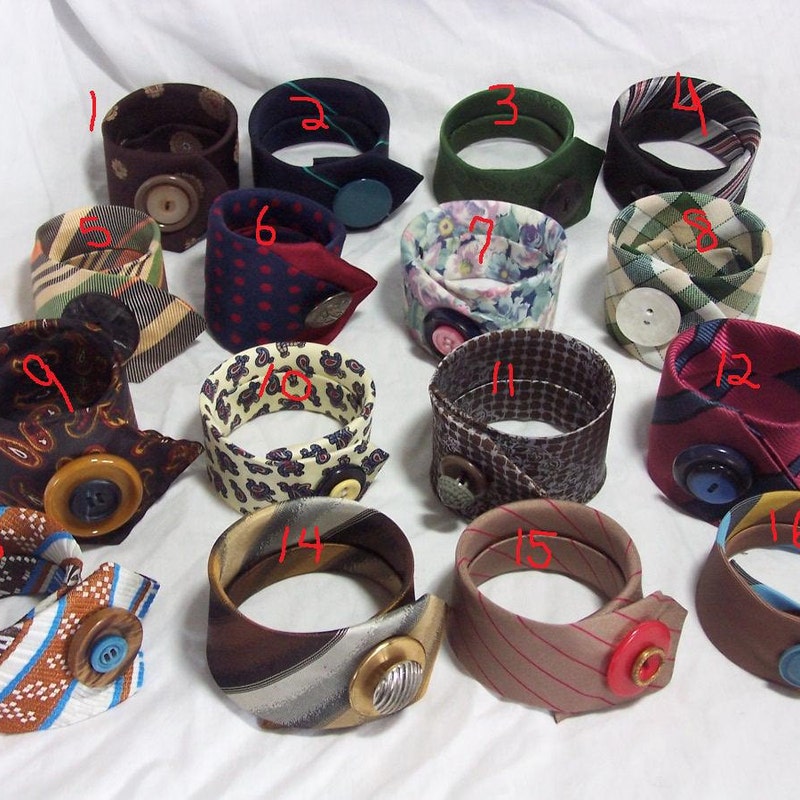 Recycled Ties - Etsy