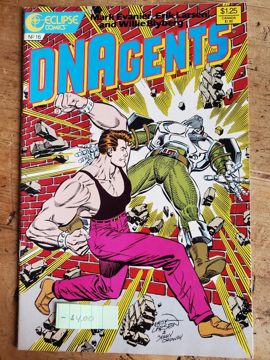 Vintage Eclipse Comic - Dnagents - Etsy