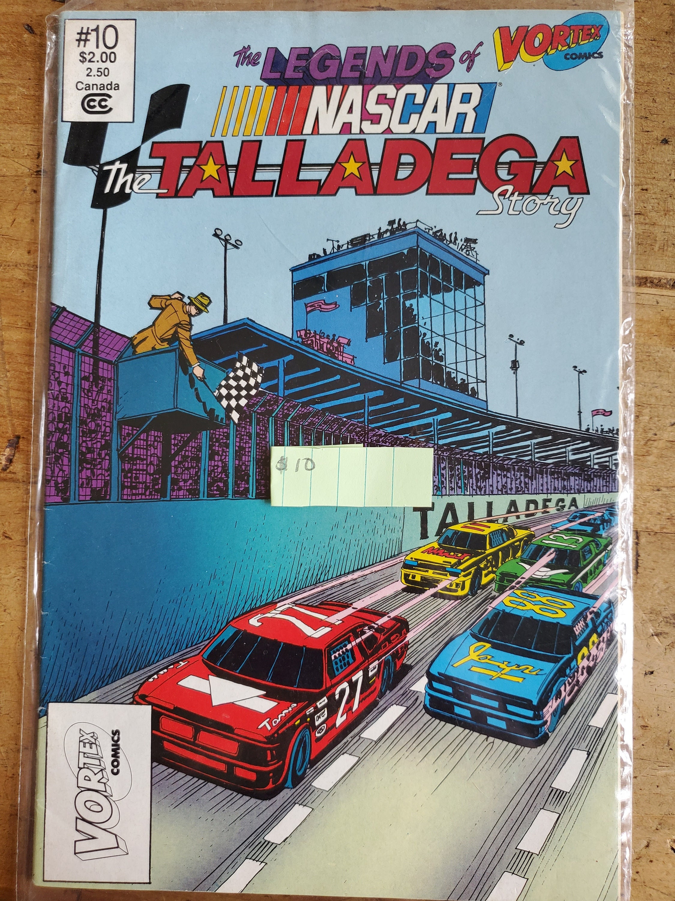 Vintage Vortex Comic the LEGENDS of NASCAR the TALLADEGA Story - Etsy