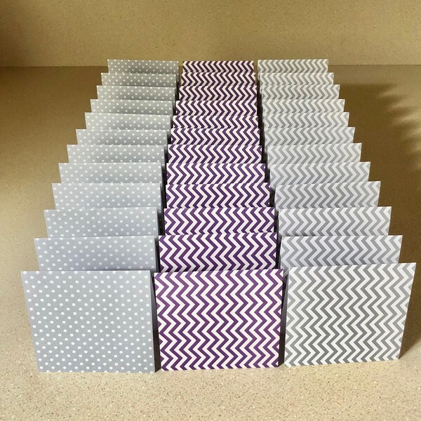 Gray Purple Chevron - Etsy