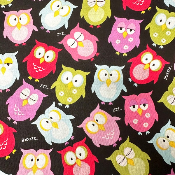 Owl Fabric - Etsy