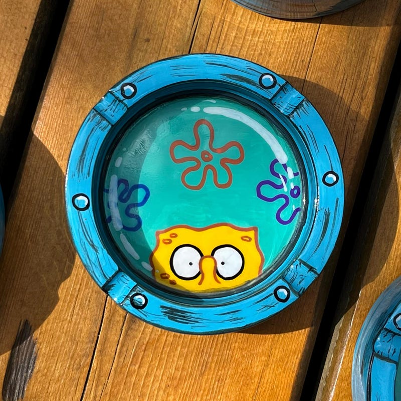 Spongebob Window - Etsy