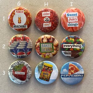 Collage Buttons 1.25 Inch Handmade Original Pinback Buttons - Etsy