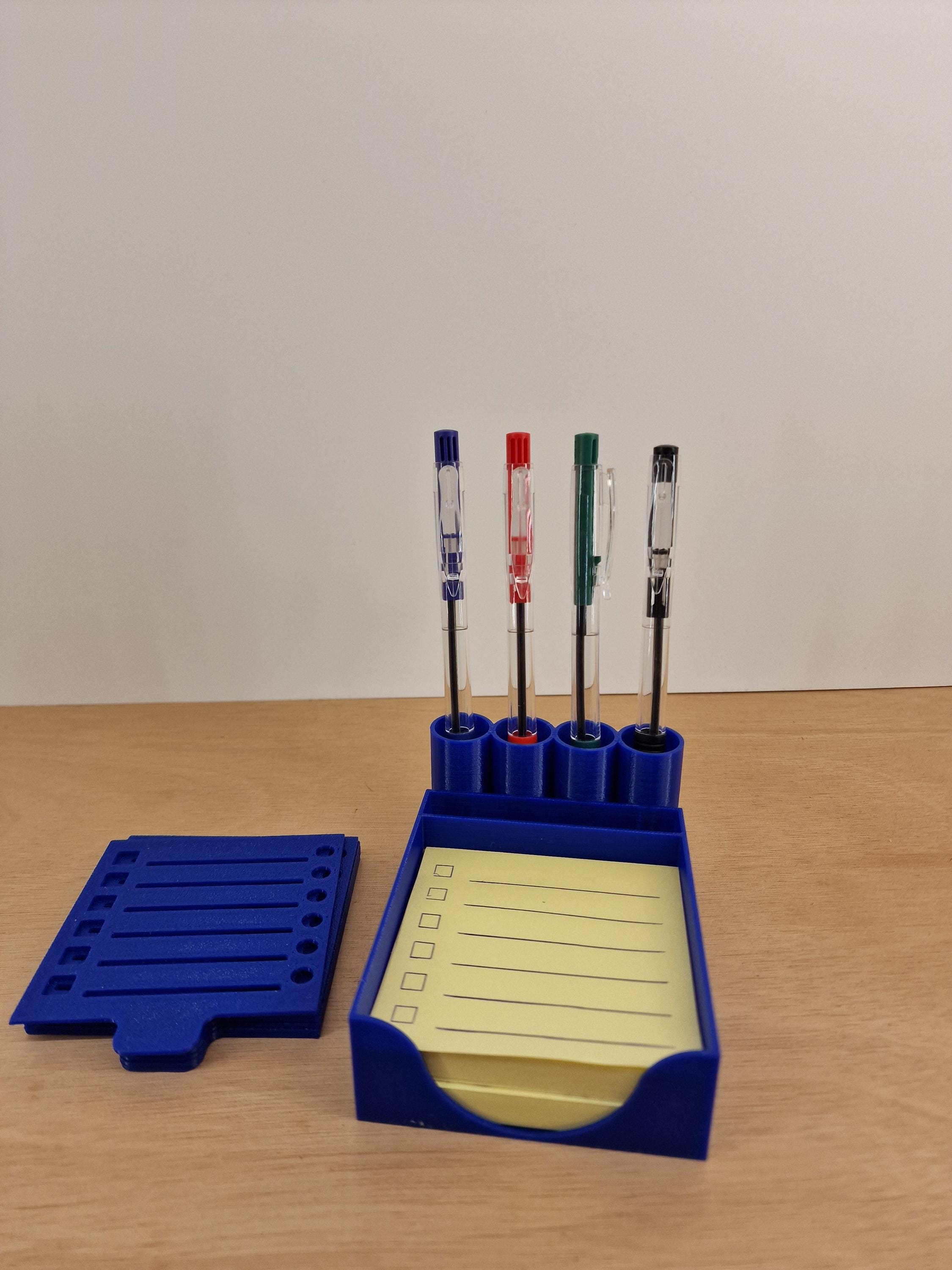 3D Printable Desk Organiser Post-it Holder Template – 3MF File for Easy ...