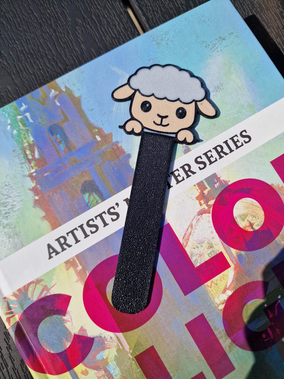 3D Printable Sheep Bookmark: Multi-color STL/3MF File (digital Download ...