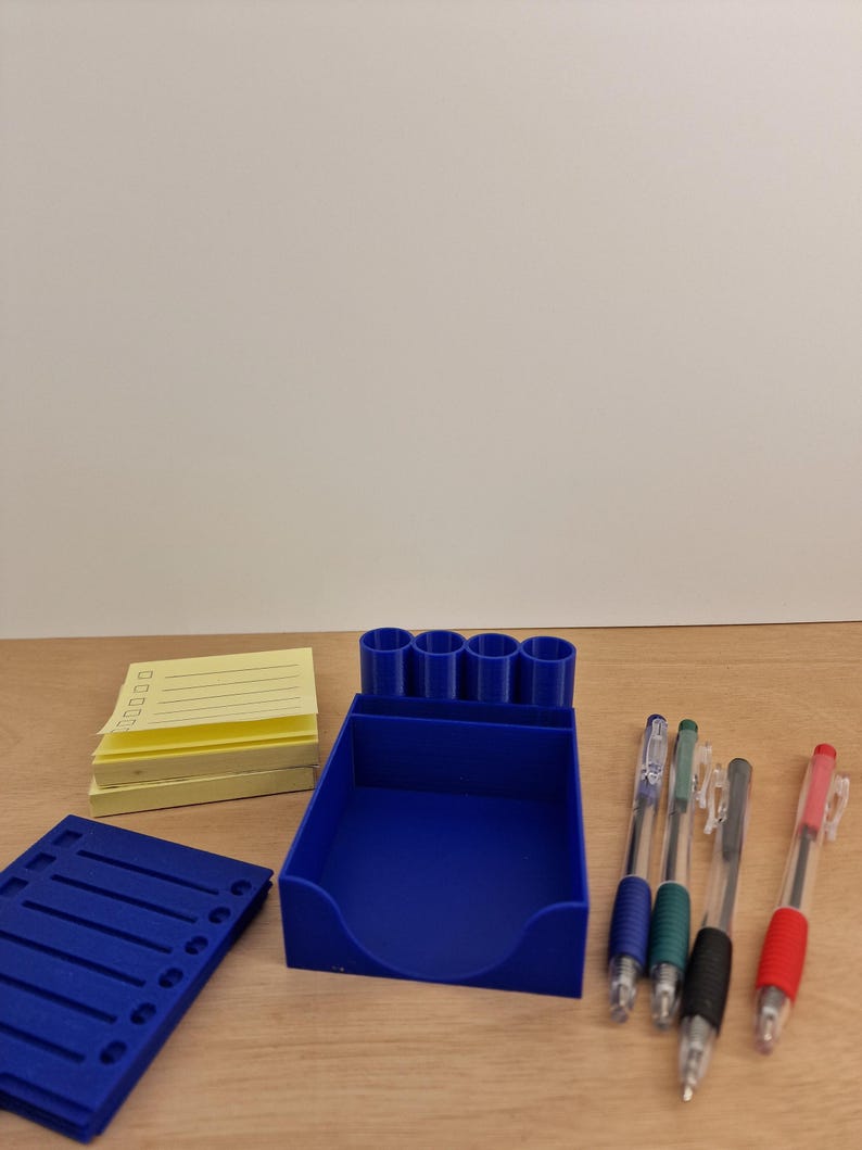 Post-its Holder With Layout Function (3MF) - DIY Desk Organizer 3D ...