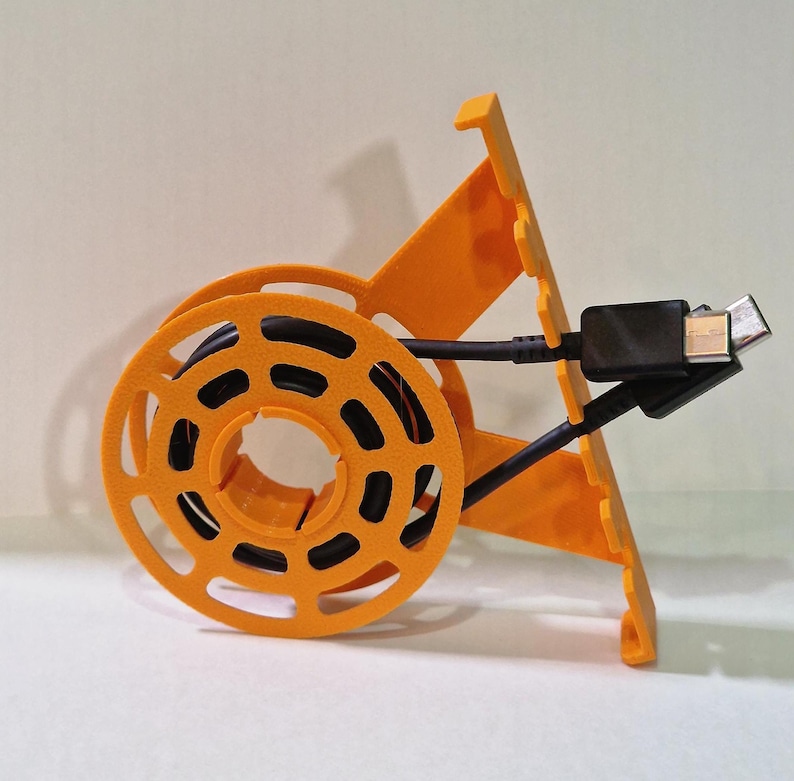 3D Printable USB Cable Organizer: Desk Wire Management Tool (STL ...