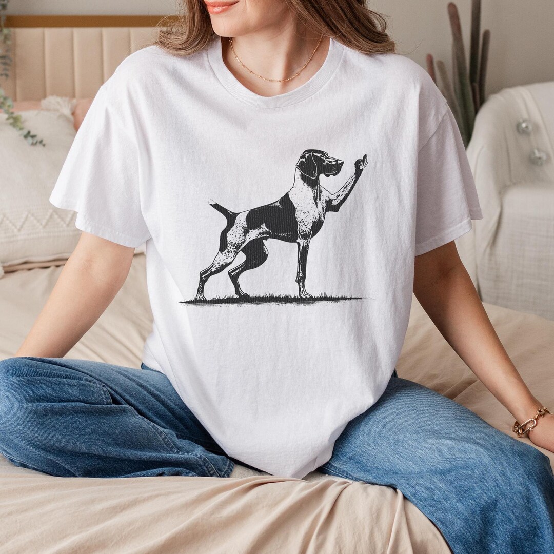 Rude Pointer Dog Shirt, German Shorthaired Pointer Tee, Funny GSP Lover ...