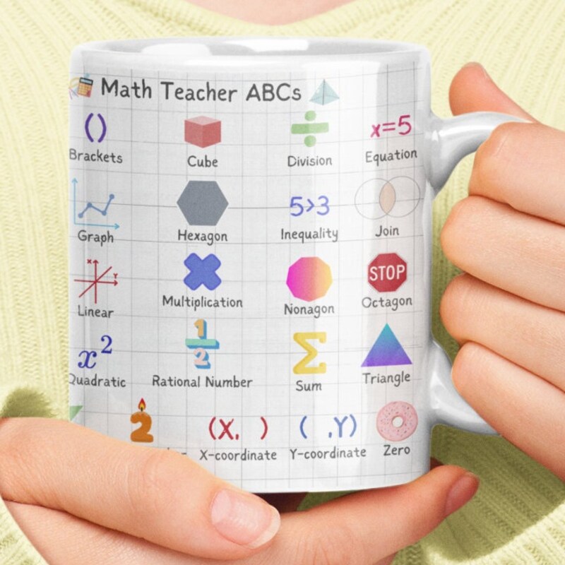 Math Mug - Etsy