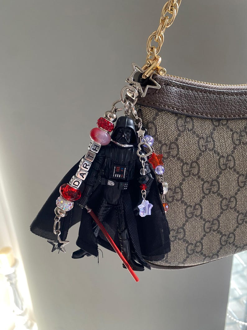 Darth Vader Custom Keychain Figurine Vintage Hasbro Star Wars ...