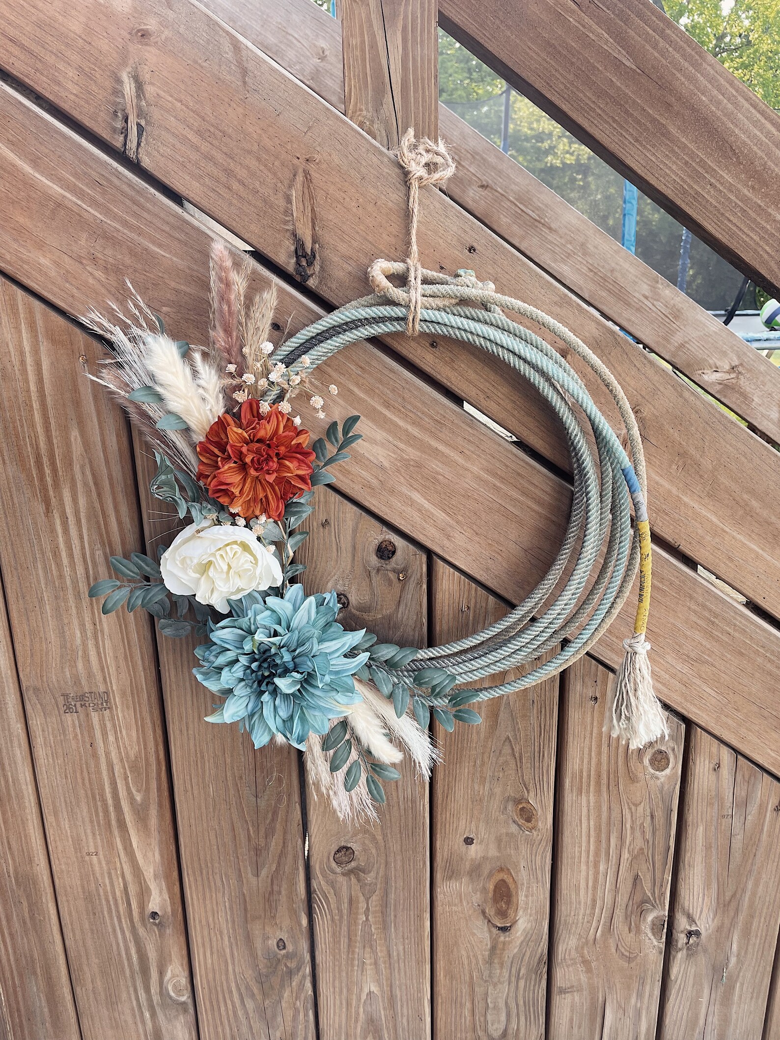 Western Rope Wreath - Etsy