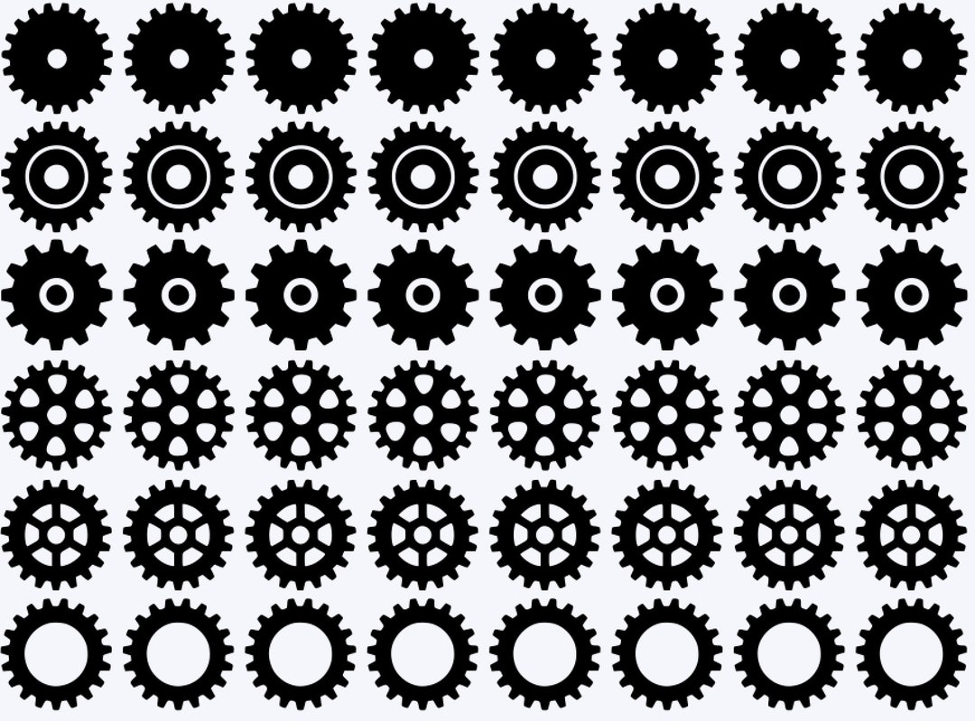 Gears Decals - Etsy