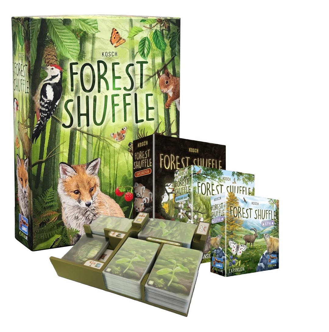 Forest Shuffle Insert - Quick Setup and Storage for All Expansions - Etsy