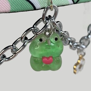 I Leaping Love Frogs! Kawaii Frog Charms and Chain Bucket Hat - Etsy