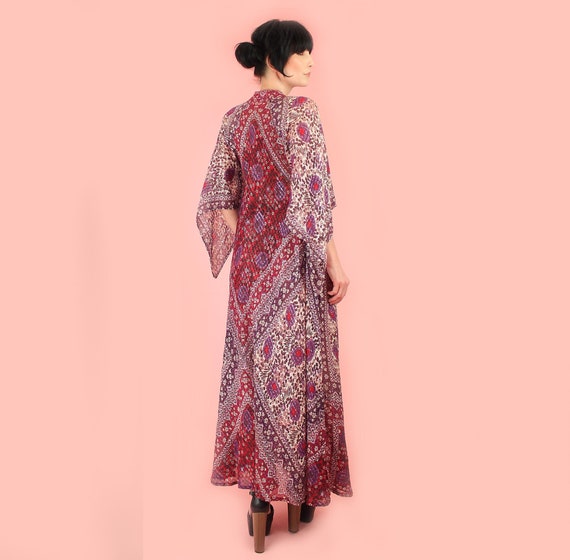 ViNtAgE 70's Sultana by ADINI Indian Cotton Caftan //… - Gem