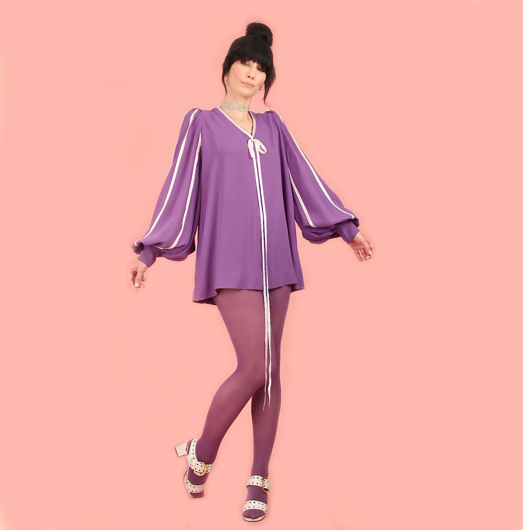 Vintage 1960's Tipper Ipper Appa From Granny Takes a Trip Mini Dress ...
