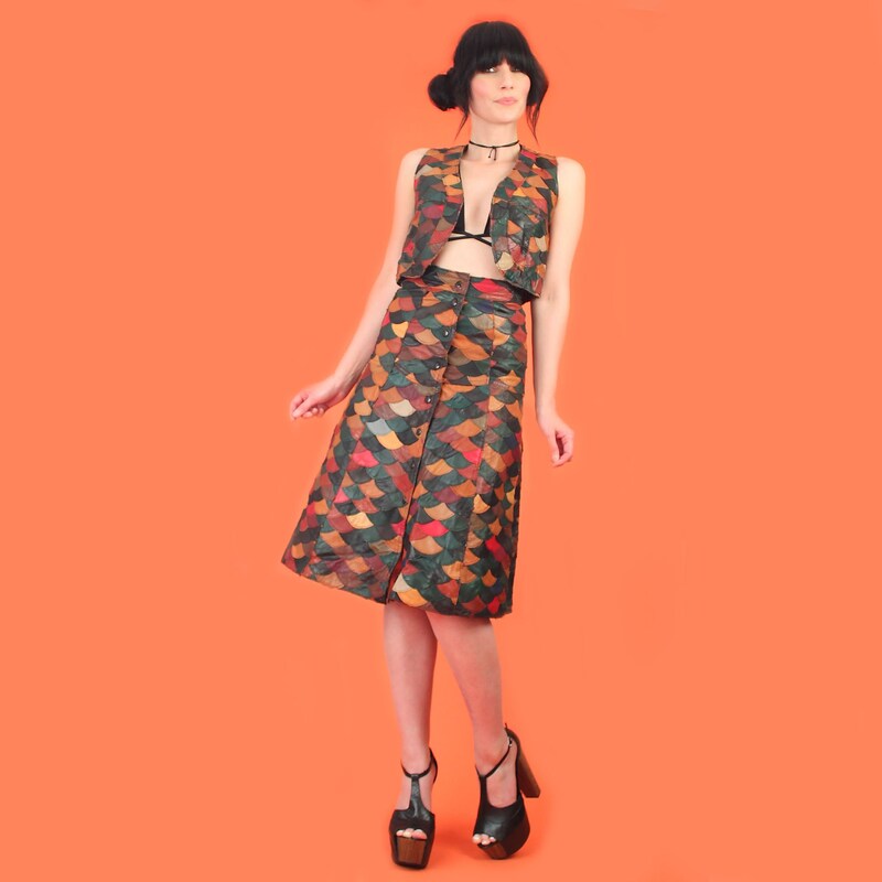 Fish Scale Skirt - Etsy