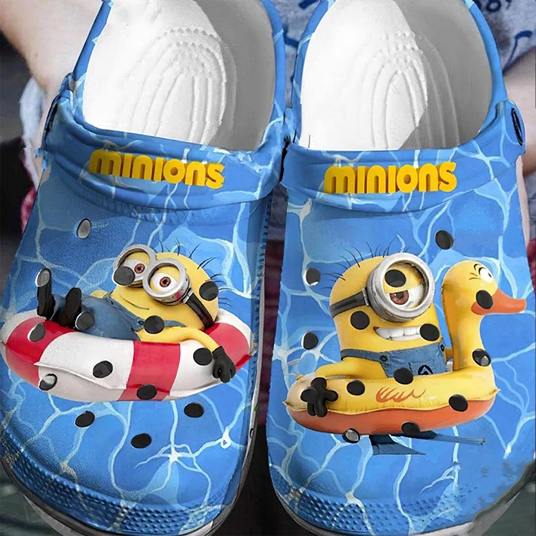 Minions Clogs, Minions Cute Clogs, Women Men Clogs, Sandals Clog ...