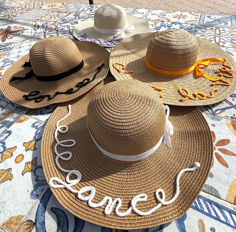 Personalized Straw Hat Summer Hat Elegant Hat Suitable for Any Type of ...