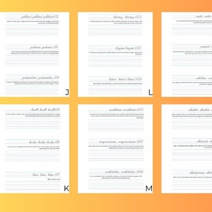 Cursive Handwriting Workbook:1000 Common SAT Vocabulary-book4/learn ...