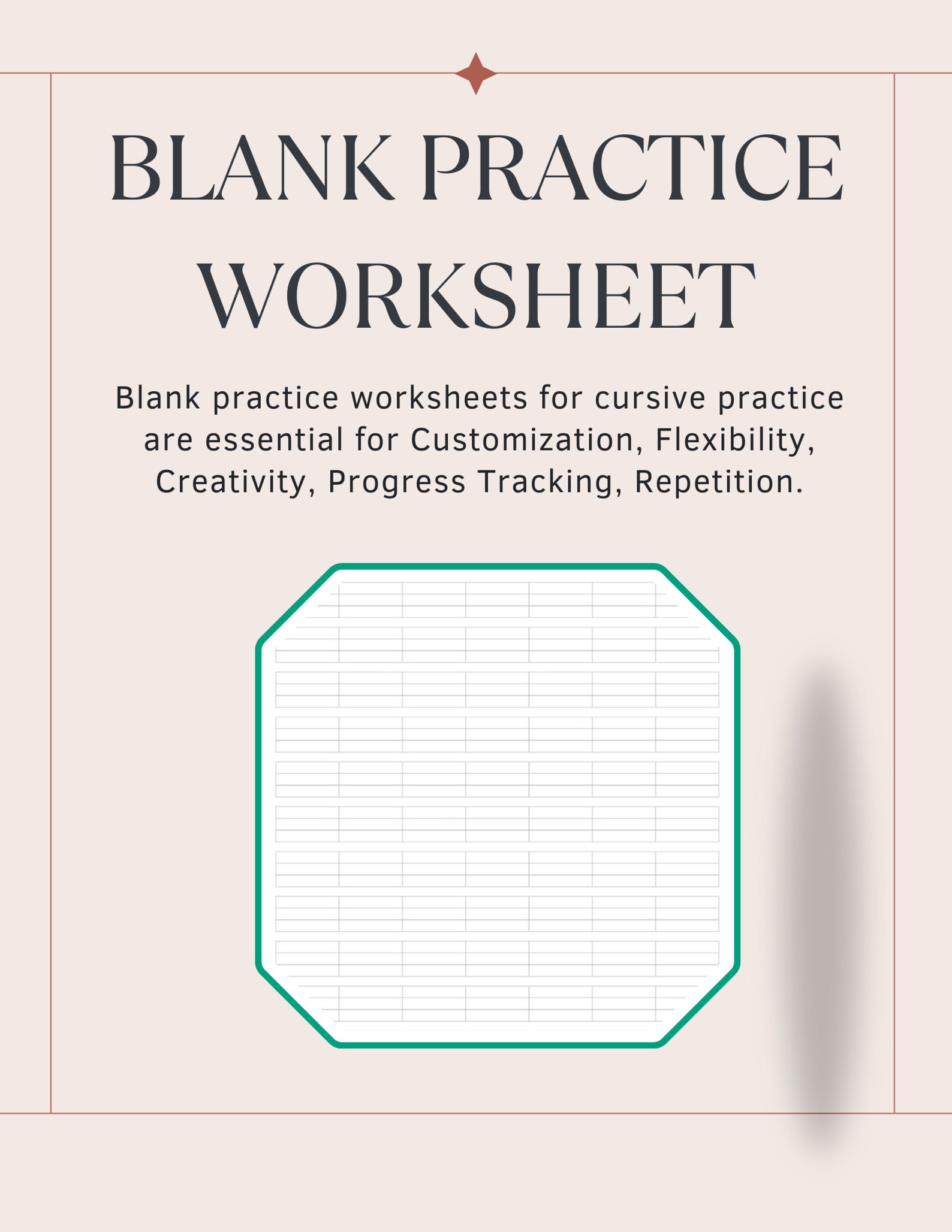 Cursive Handwriting Workbook for Teens & Adults / Left Handed ...