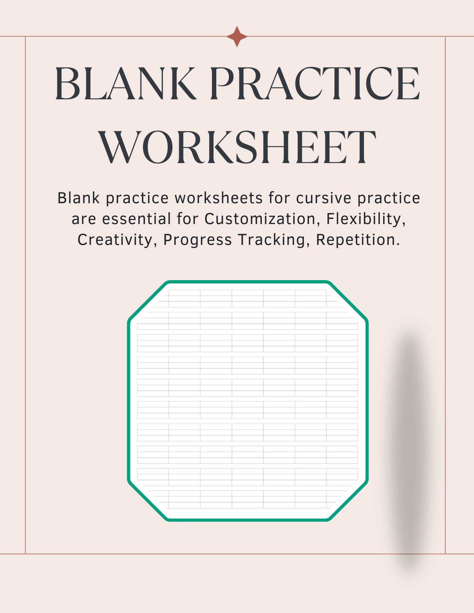 Cursive Handwriting Workbook for Teens & Adults / Left Handed ...