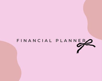 2026 Digital Financial Planner | CANVA Template | Editable Link | User ...