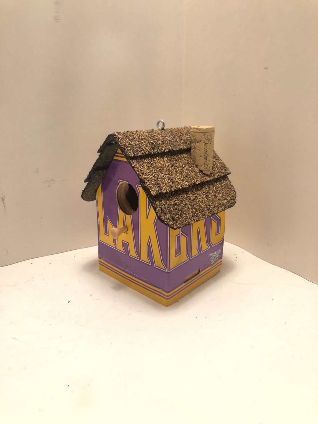 Los Angeles Lakers……license Plate Birdhouse - Etsy