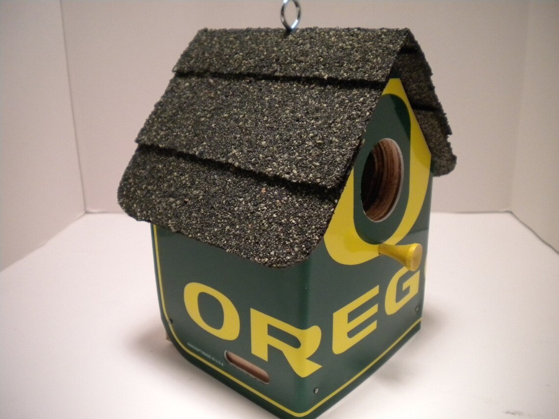 Oregon Ducks......license Plate Birdhouse - Etsy