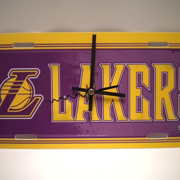 License Plate Clock - Etsy